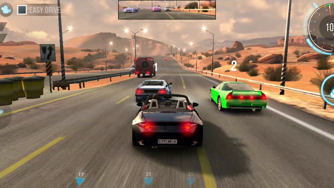 Almanya yolları Highway Racing game - YouTube