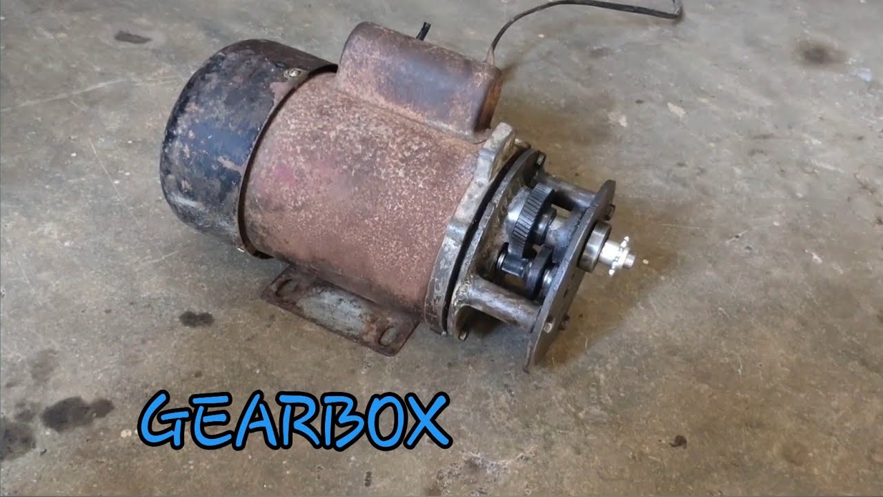 DIY GEARBOX REDUCER - YouTube