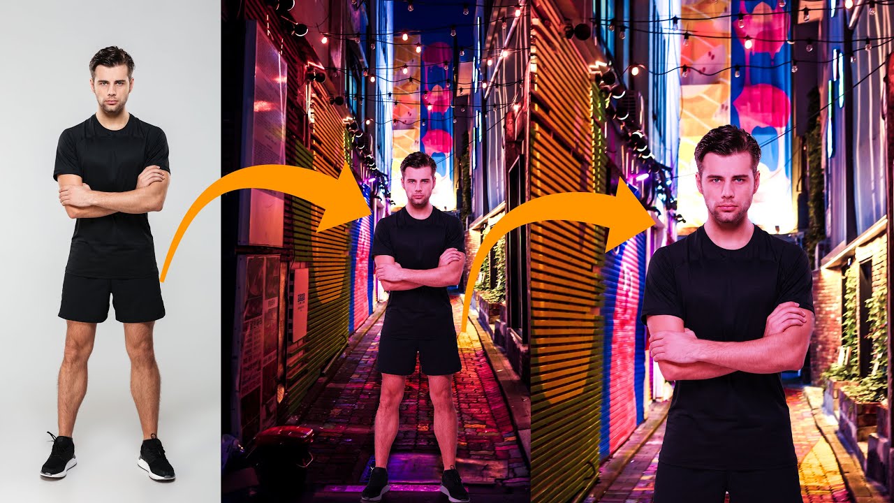 How to match subject with background easy trick | Photoshop Tutorial ...