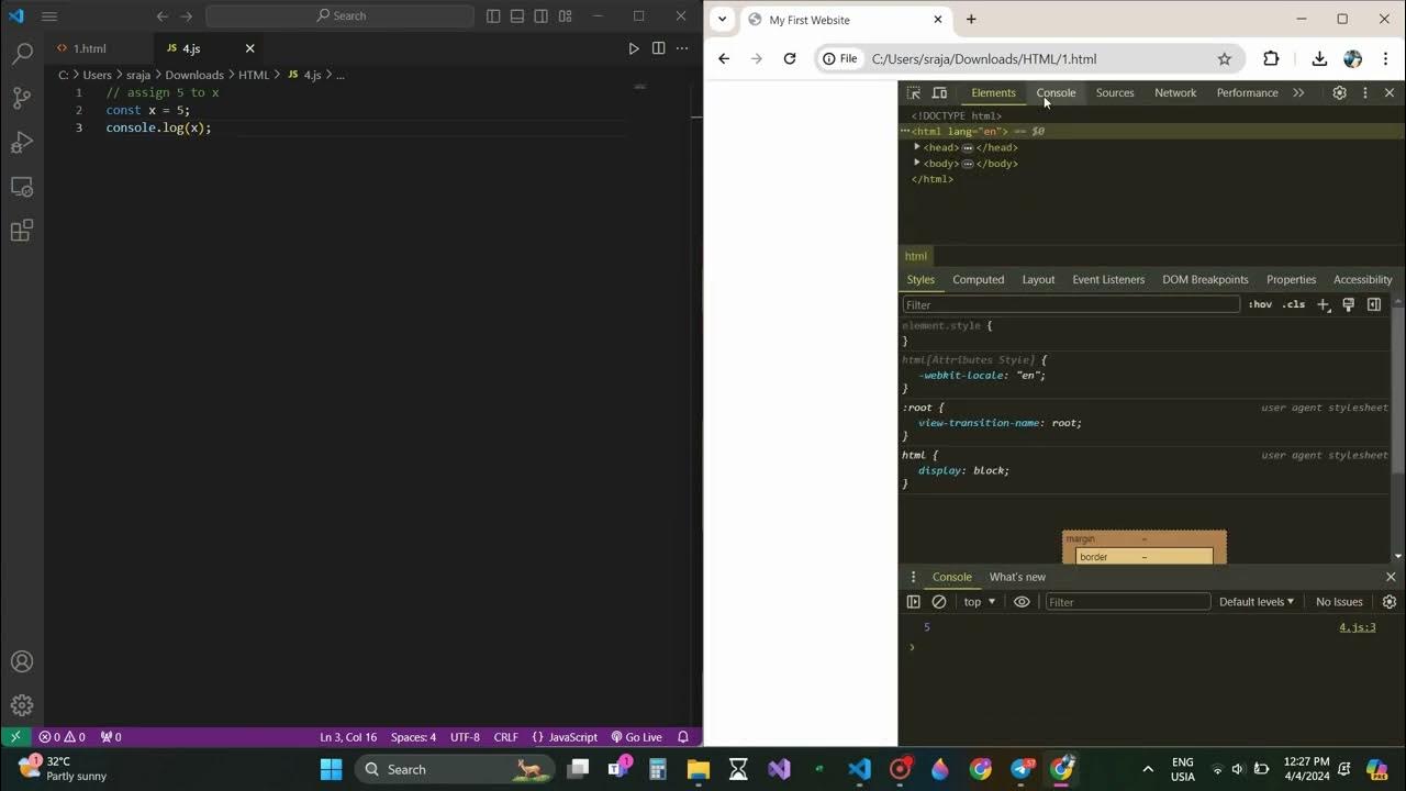 HTML, CSS & Javascript Project 4: 'Constant' Created by Trishanth Kumar - YouTube