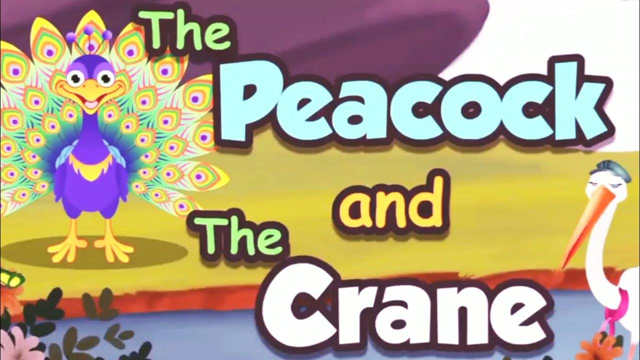 The Peacock and the crane story // moral story - YouTube