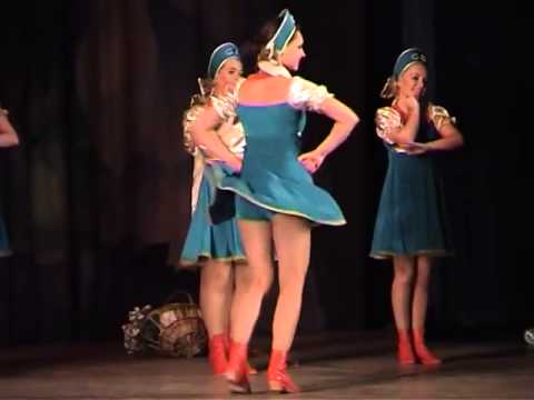 Russian folk dance by Silver Night Choreography Kalina Glazunova - YouTube