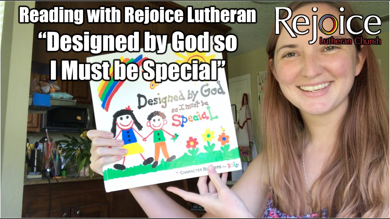 Reading with Rejoice: Designed by God so I Must Be Special - YouTube