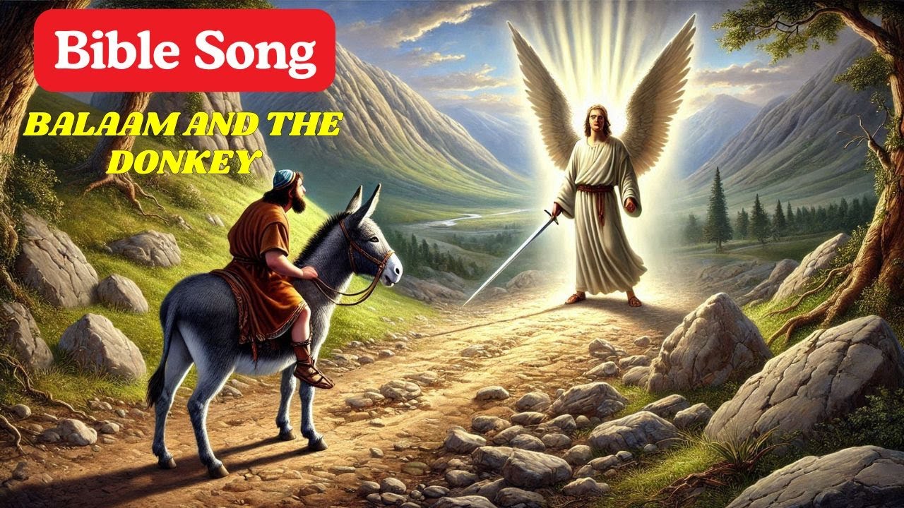 Bible Song for Kids/Balaam and the Talking Donkey/Daily Bread of God's word - YouTube