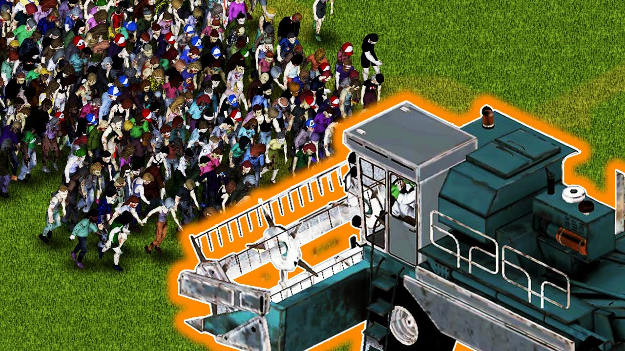 Is THIS The BEST Vehicle Mod In Project Zomboid? The Zombie Harvester ...