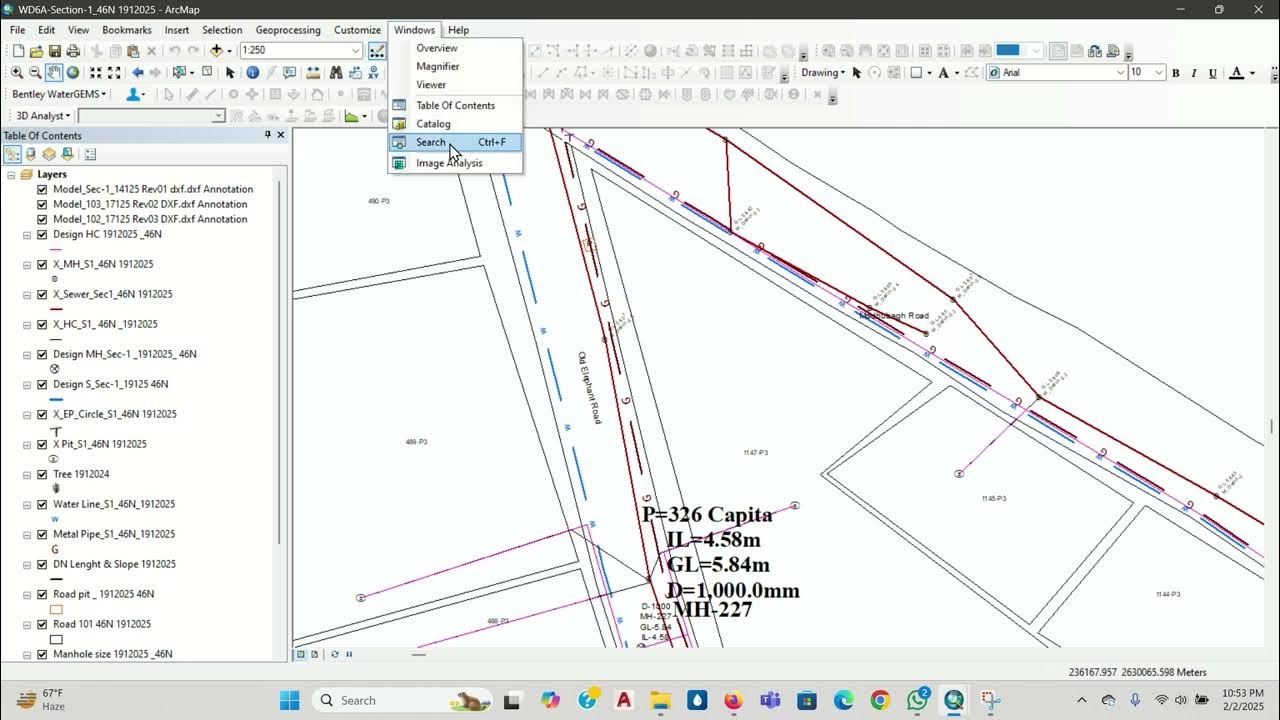 Create line shape in ArcGIS Part 1 - YouTube