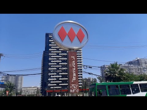Entrando a Metro Irarrázaval (Línea 3) - YouTube
