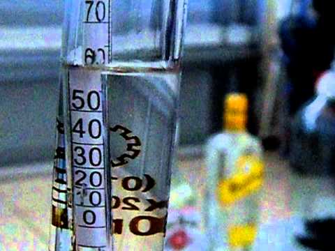 Homemade Still part 6 , testing alcohol strenth of all 4 bottles - YouTube