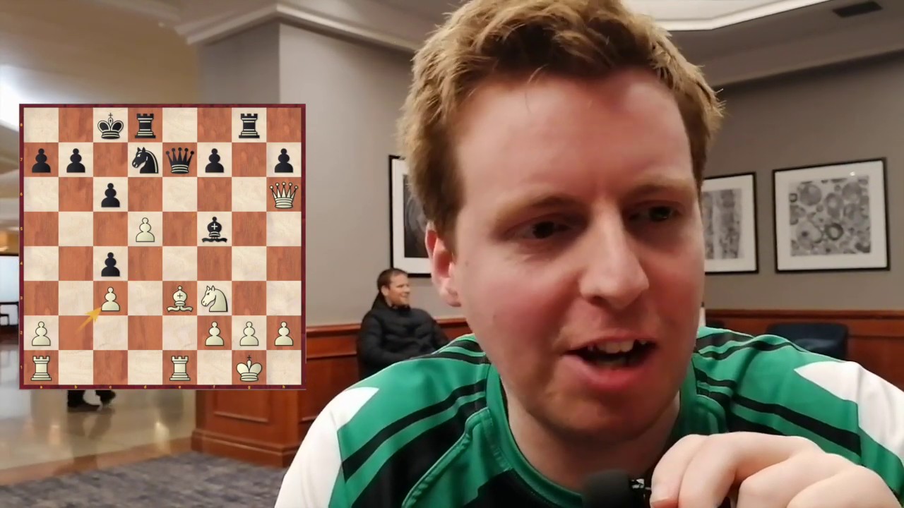 David Murray's Tricky Qe2 in the Bishop's Opening | 4 Nations Chess ...