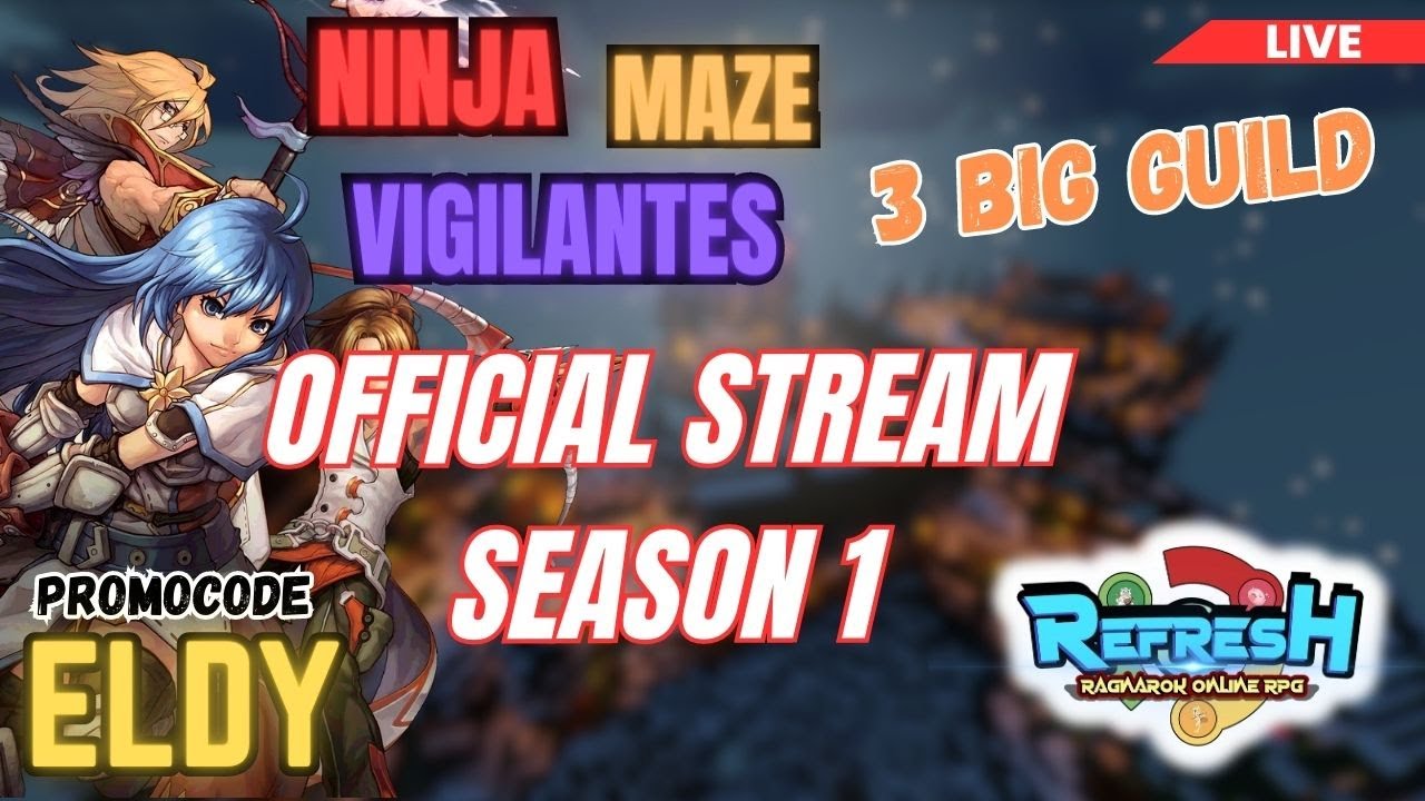 RO REFRESH WOE SEASON 1 STREAM by Elduardy [RAGNAROK ONLINE] #6 - YouTube