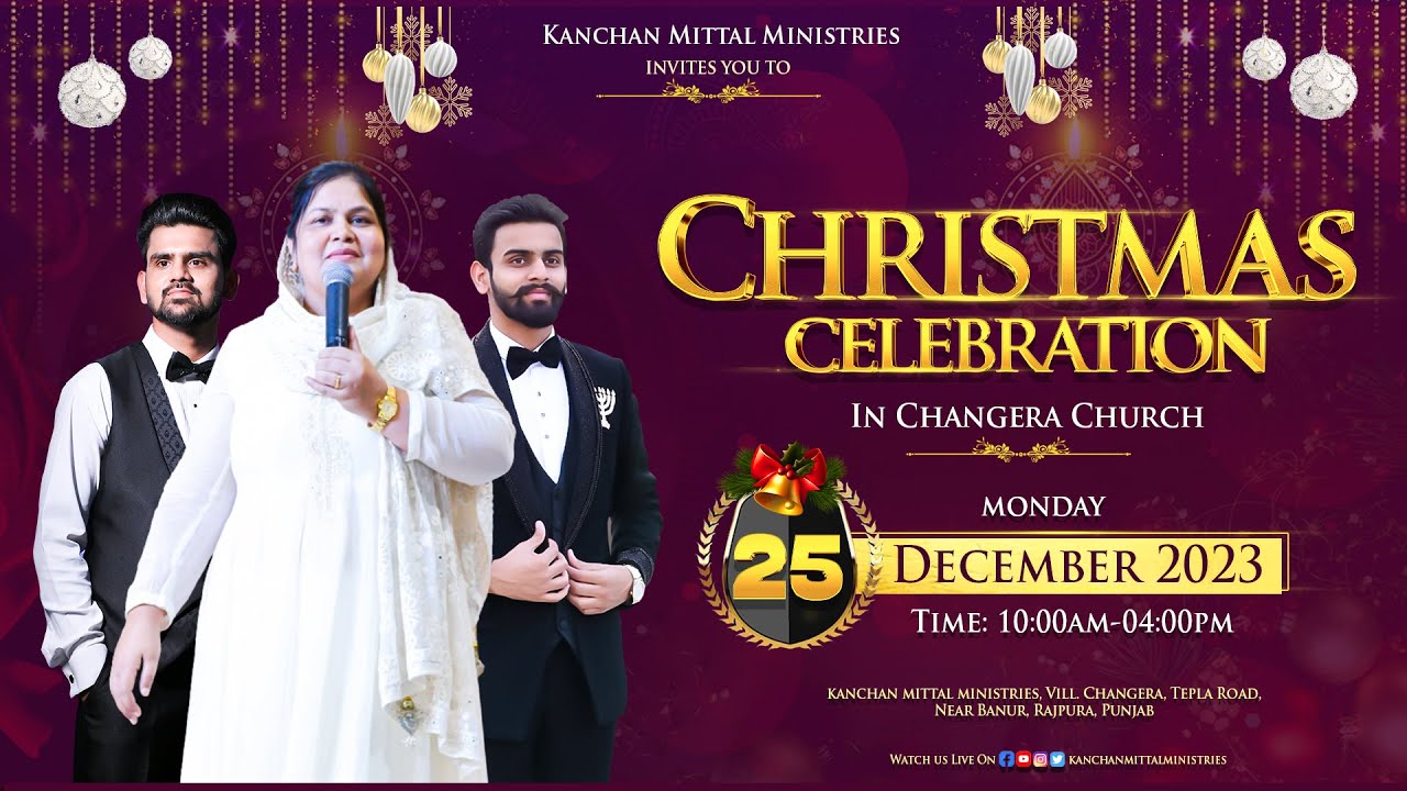 The Grand Christmas Celebration | 25 December 2023 | KMM Live - YouTube