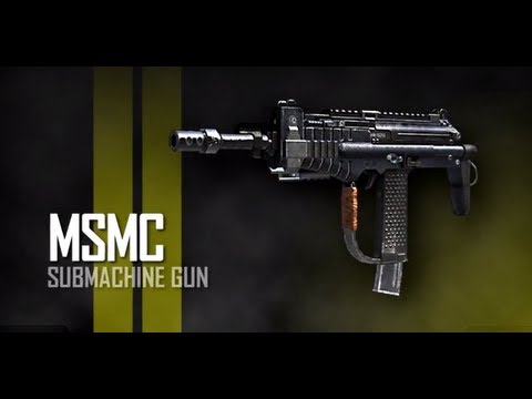 CALL OF DUTY BLACK OPS 2: GUIA DE ARMAS #13 : SMG : MSMC!! UMA DAS MELHORES DO JOGO!! - YouTube