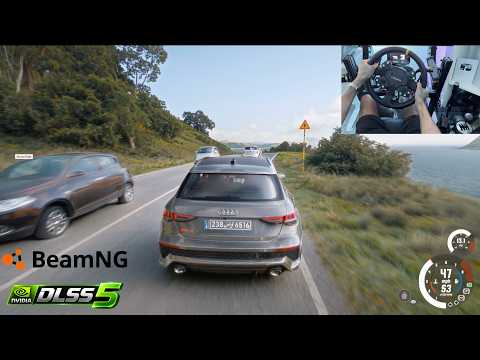 BeamNG.drive – DLSS 5 x3 Gameplay | Audi RS3 | NEXT-GEN Graphics