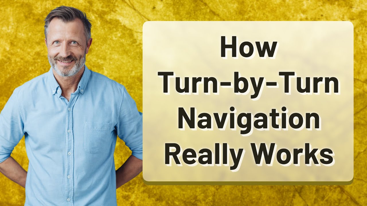 How Turn-by-Turn Navigation Really Works - YouTube