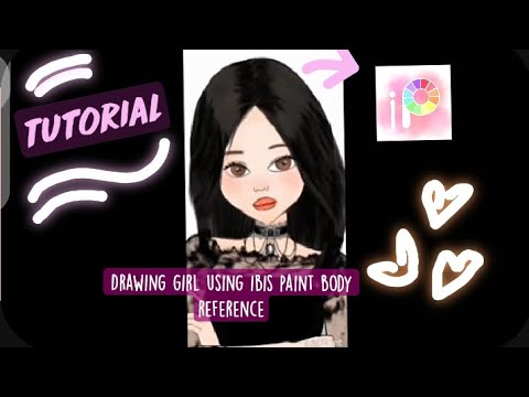 Drawing a girl using ibis paint body reference #drawing #ibispaint #viral - YouTube
