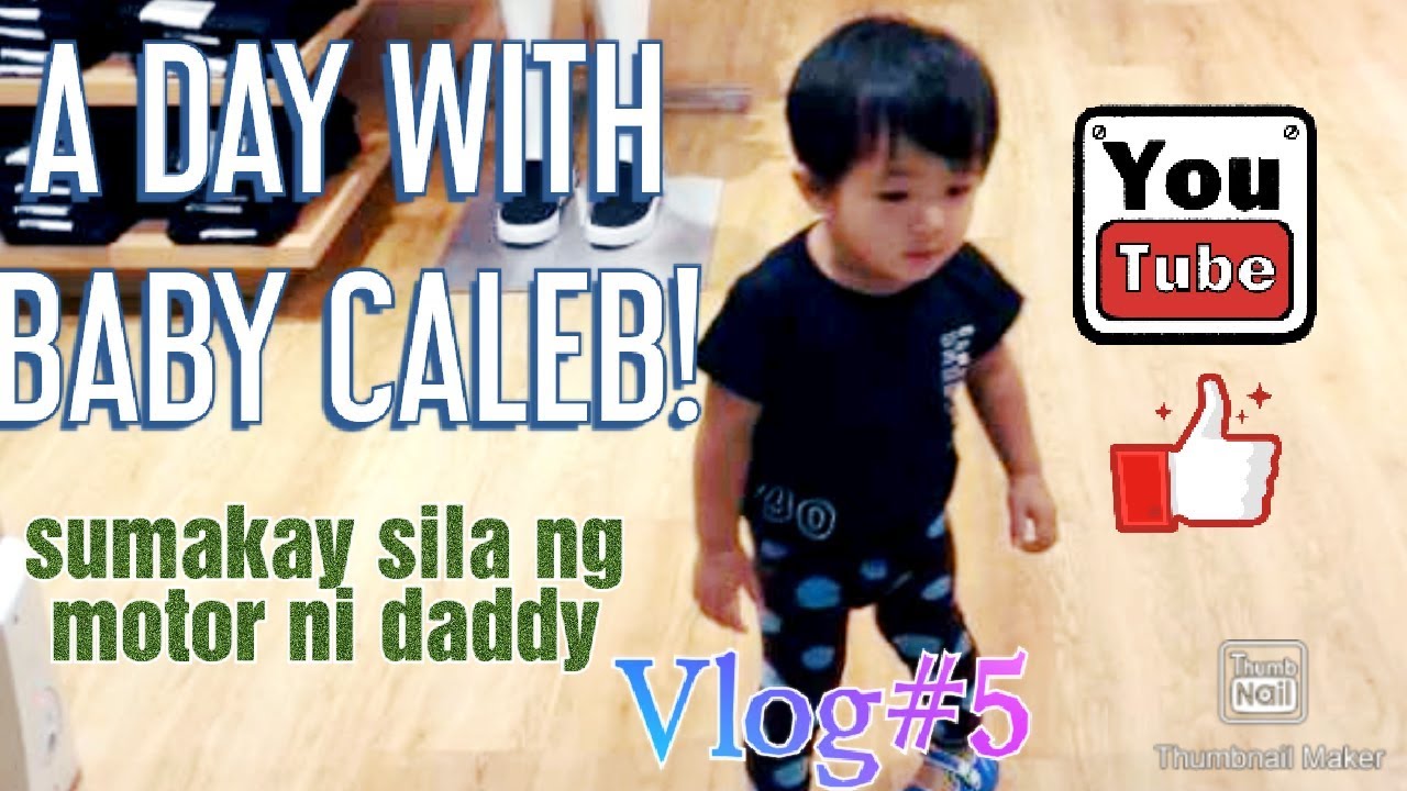 VLOG #5| A DAY WITH BABY CALEB! - YouTube