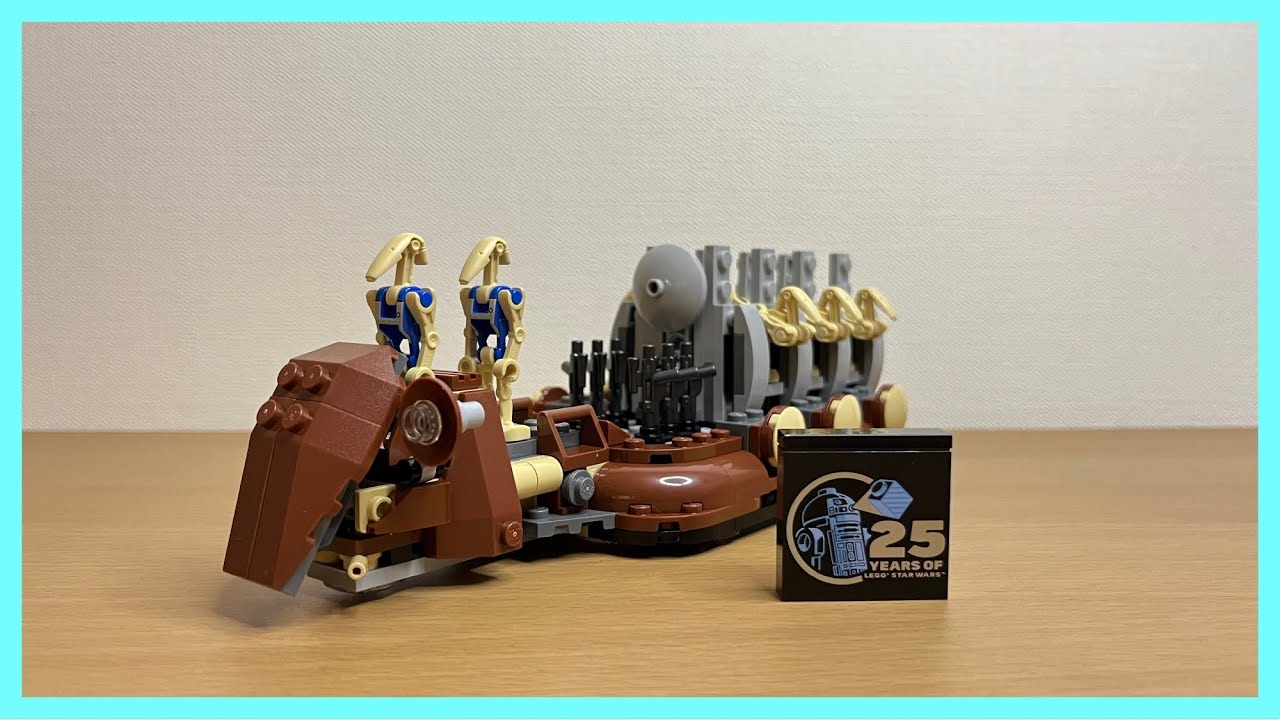 【LEGO STAR WARS】40686 Trade Federation Troop Carrier【Speed Build】 - YouTube