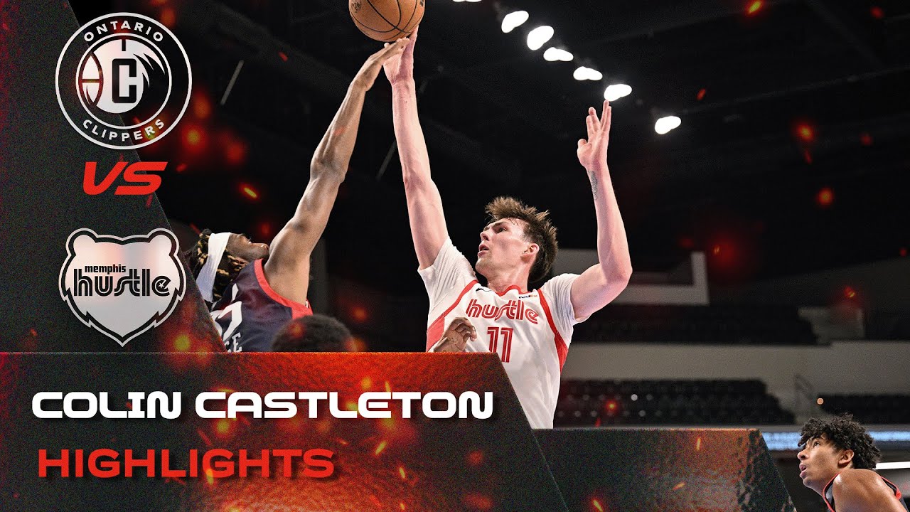 Colin Castleton (24 points) Highlights vs. San Diego Clippers - YouTube