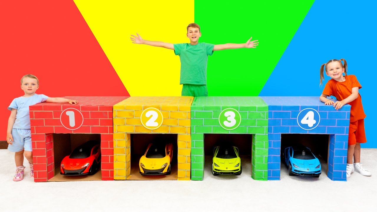 Petualangan Garasi Mobil bersama Alex - Pelajari warna untuk anak-anak ...