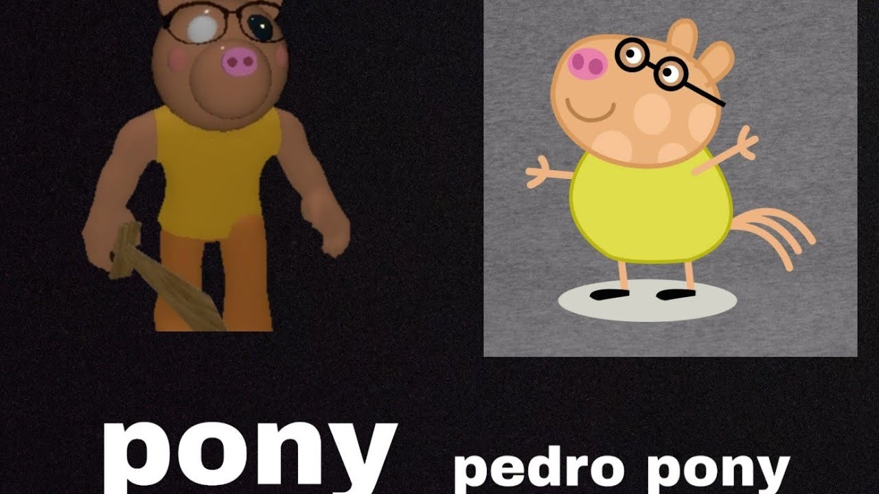 Peppa pig vs piggy characters! - YouTube