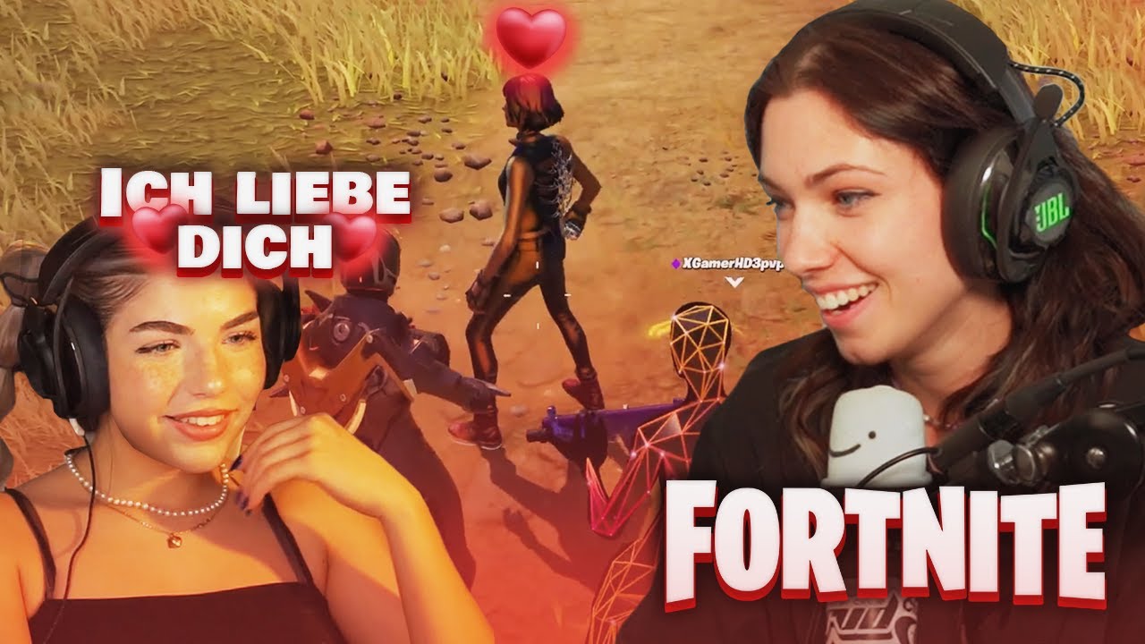 Fibii flirtet mit unserem Teammate!😂| Fortnite mit Fibii - YouTube