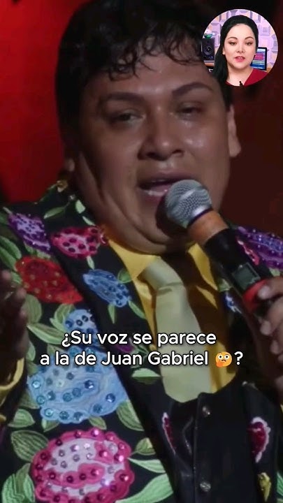 El es Ronald Hidalgo y esta en el Top 5 de imitadores de Juan Gabriel - YouTube