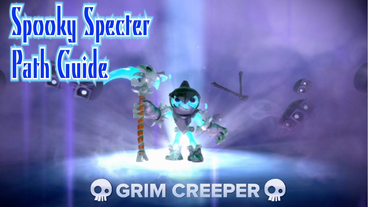 Skylanders Swap Force - Grim Creeper Spooky Specter Path Guide - YouTube