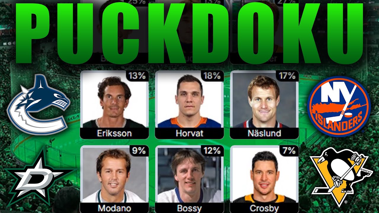 Puckdoku NHL Trivia w/ Johnny Superbman ep 3 - YouTube