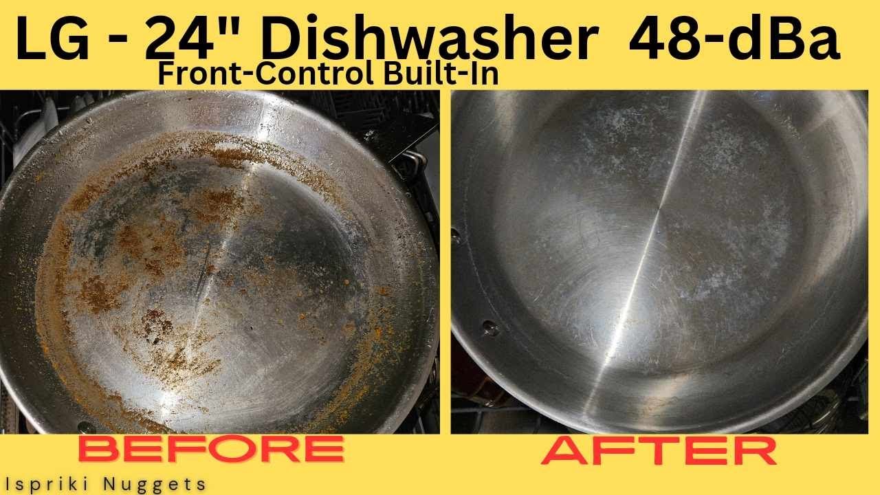 LG - 24" Front-Control Built-In Dishwasher 48 dBa Review | Ispriki Nuggets - YouTube