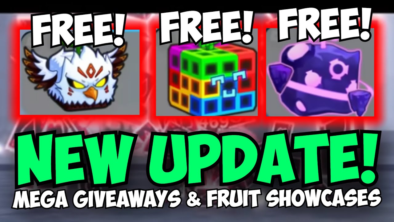 New GRAVITY & CREATION UPDATE in BLOX FRUITS! FREE PERMA FRUITS & All ...