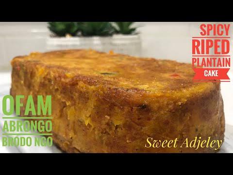 THIS SPICED PLANTAIN CAKE RECIPE WILL BE A NEW FAVORITE IN YOUR HOME |OFAM | BRODO NGO | GLUTEN FREE