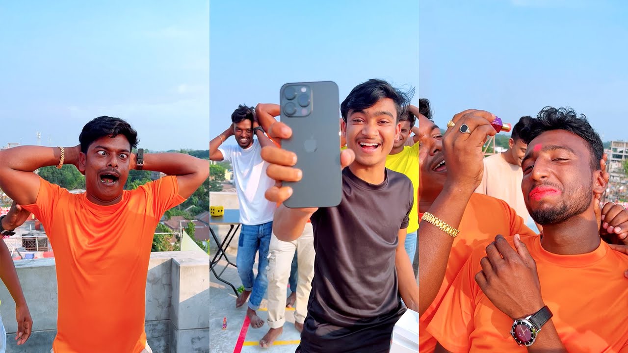 লুডু খেলে আইফোন জেতার চ্যালেঞ্জ। Iphone 14 Pro Max জেতার আশায় একি শাস্তি পেলো সবাই ? Binodon ...