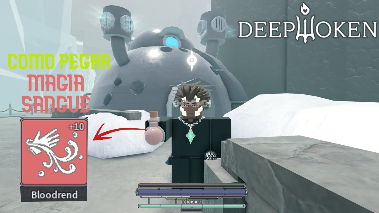 COMO PEGAR A NOVA MAGIA DE SANGUE NO DEEPWOKEN (BLOODREND) - YouTube