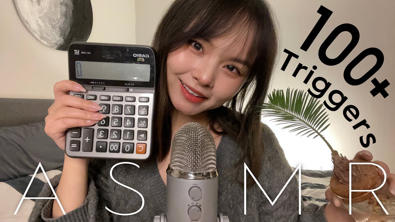 100+ Triggers ASMR - Tapping & Scratching - Slow & Fast - YouTube