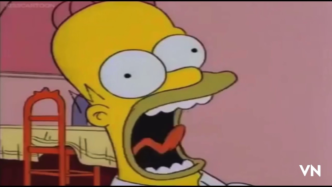 Homer opens the door - YouTube