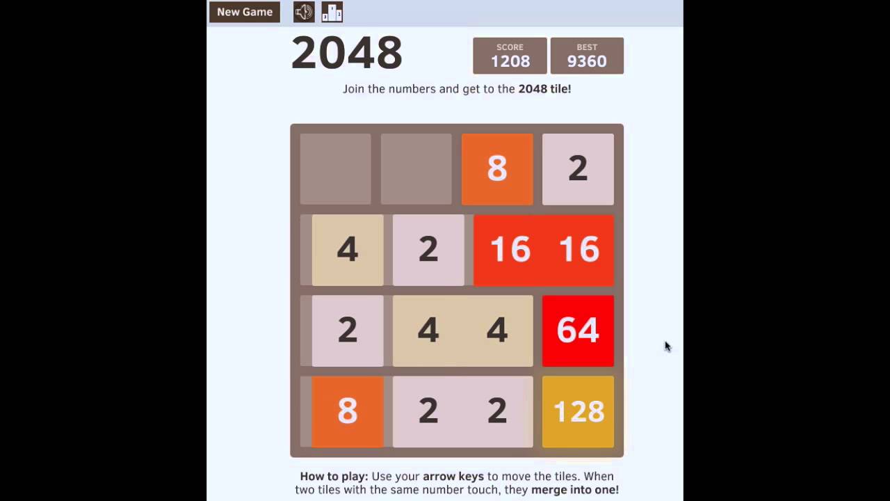 2048 Gameplay and Secret! - YouTube