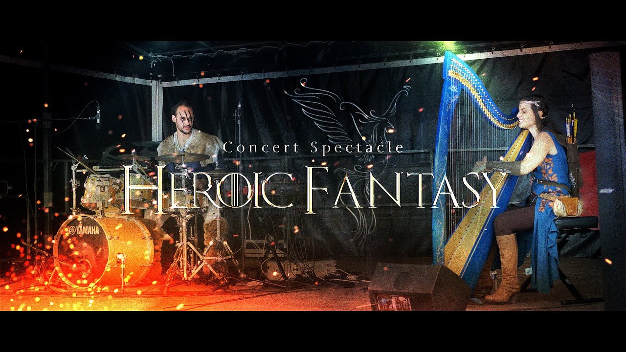 Trailer HEROIC FANTASY - Evélina Simon (duo harpe chant et batterie ...