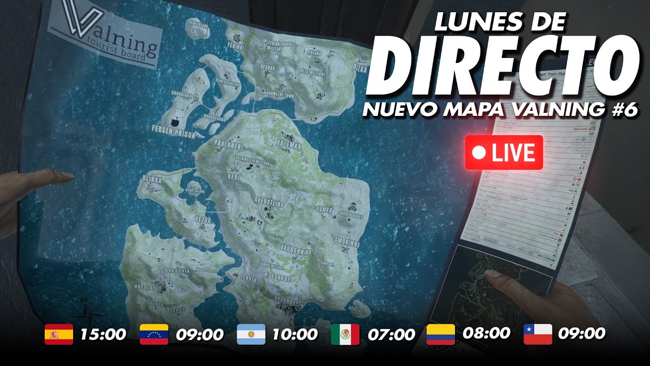Nuevo mapa: Valning #6 🔥 Buscamos TARJETA en HeliCrash 💳 | Directo en ...