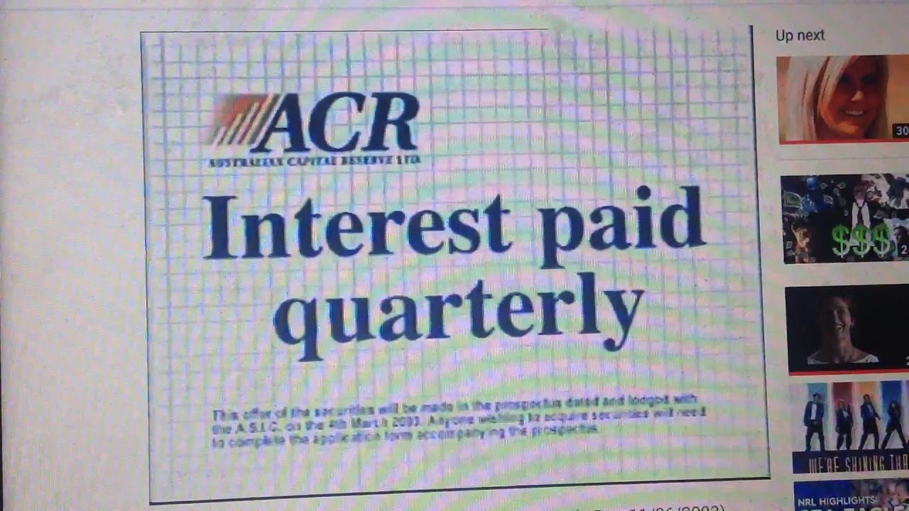 ACR 2003 Ad - YouTube