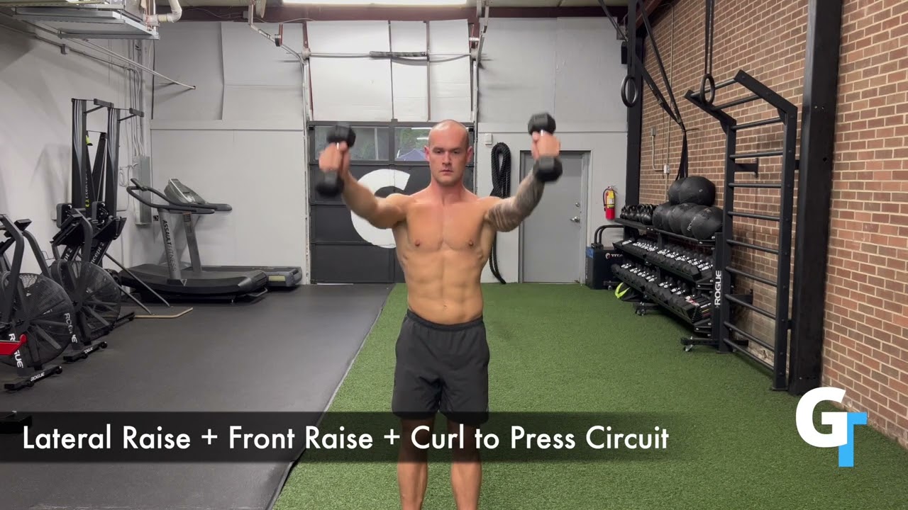 Shoulder Raise Complex (Exercise Demo) - YouTube