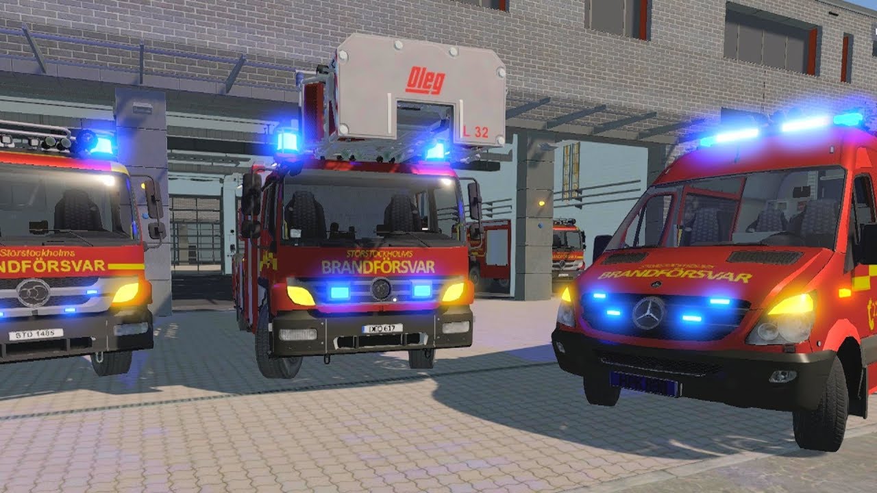 Emergency Call 112 – Swedish Firefighters Responding Gameplay! 4K - YouTube