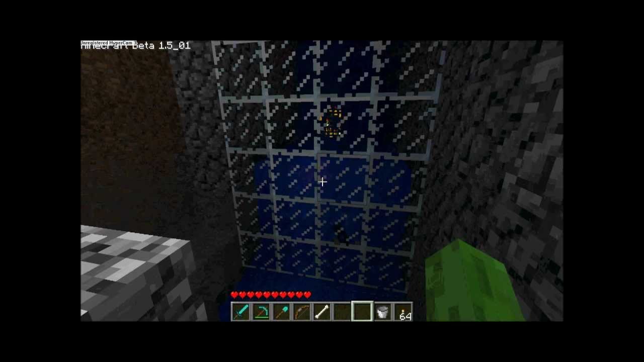 Minecraft: How to make a simple and effective Mob Spawner trap - YouTube