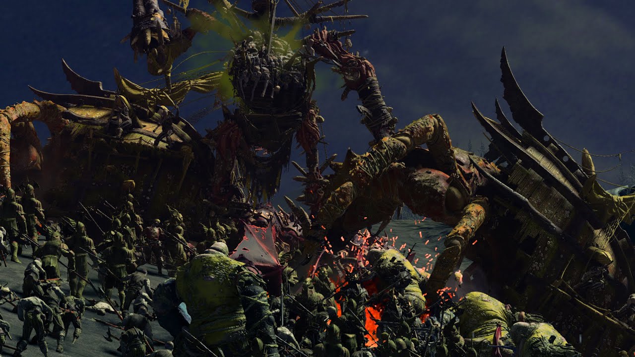 Total War: Warhammer 3 - PIRATES OF SARTOSA Vs KHORNE - YouTube