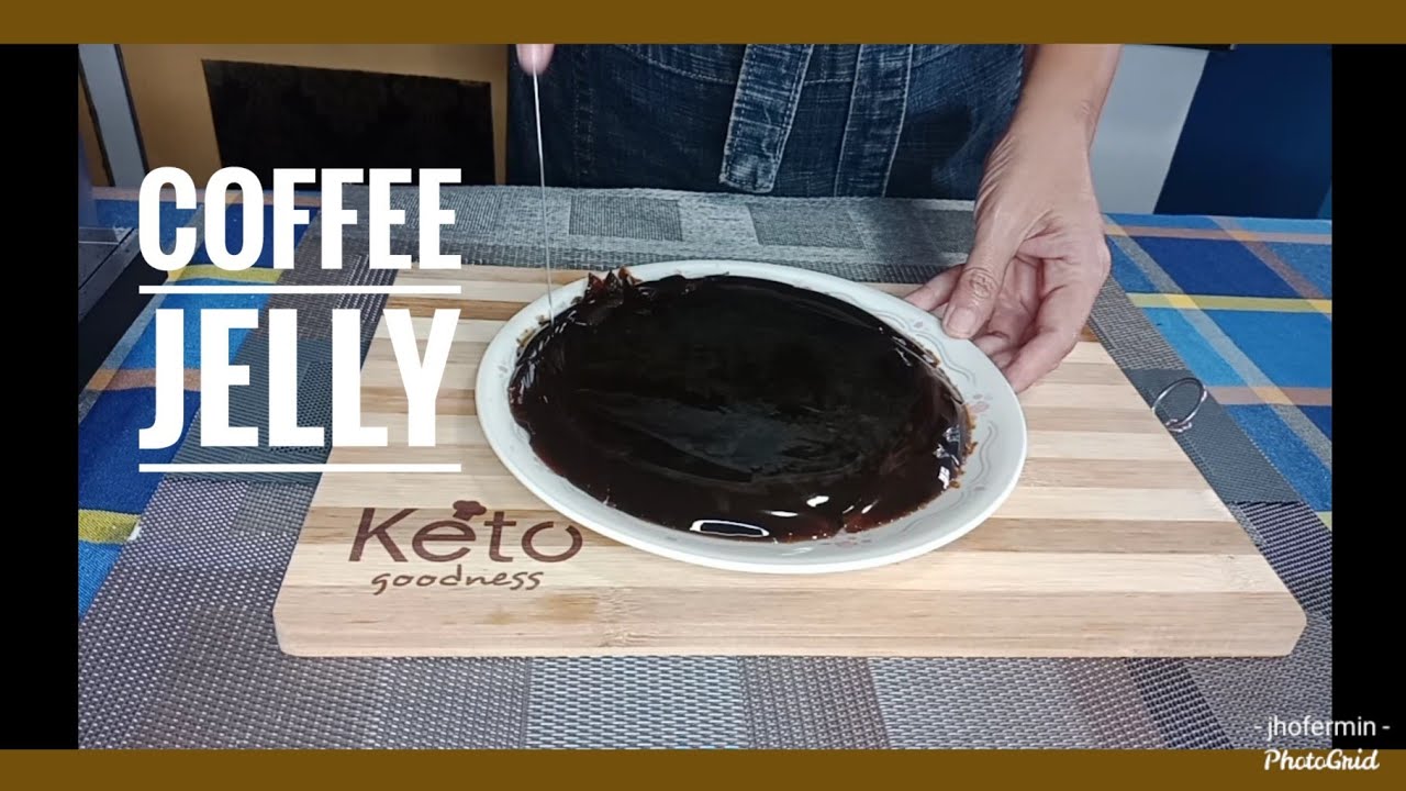 HOW TO MAKE COFFEE JELLY USING AGAR AGAR - YouTube