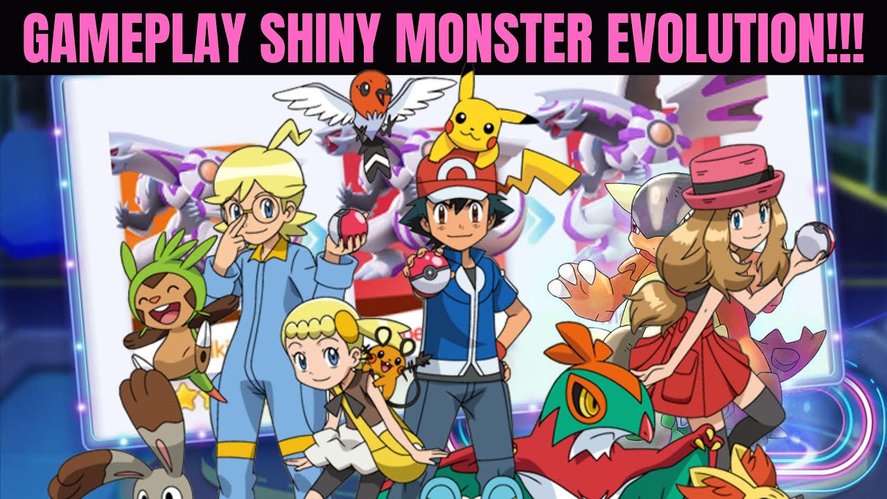 ⭐POKEMON SHINY MONSTER EVOLUTION O NOVO GAME DE RPG DISPONÍVEL NA ...