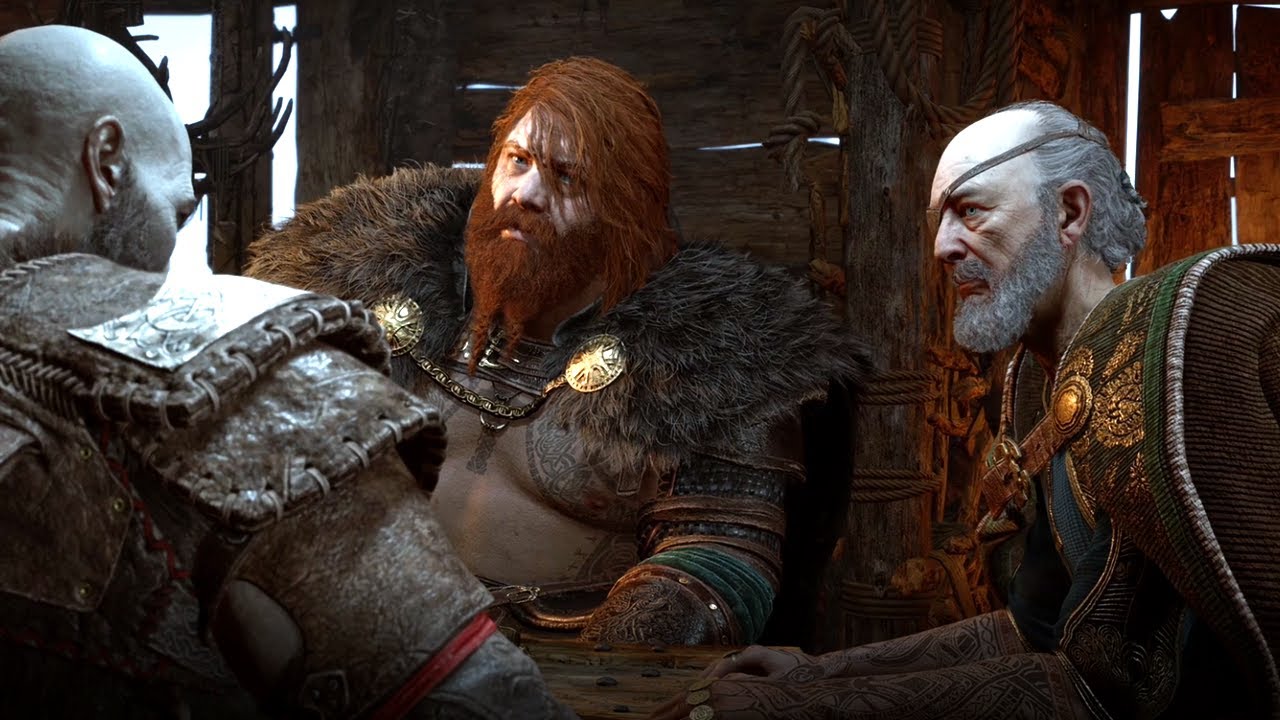 Las MALDADES de de Thor y Odín contadas por Mimir - God of War Ragnarok ...
