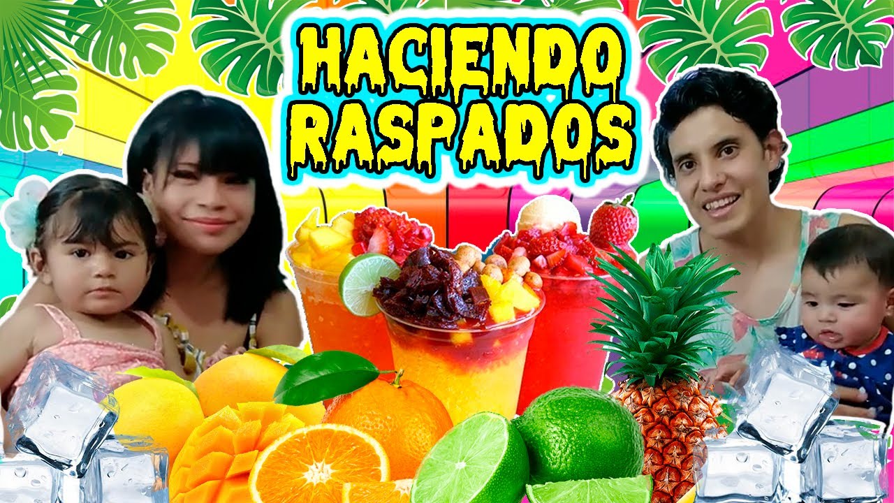 Hicimos raspados super refrescantes - YouTube
