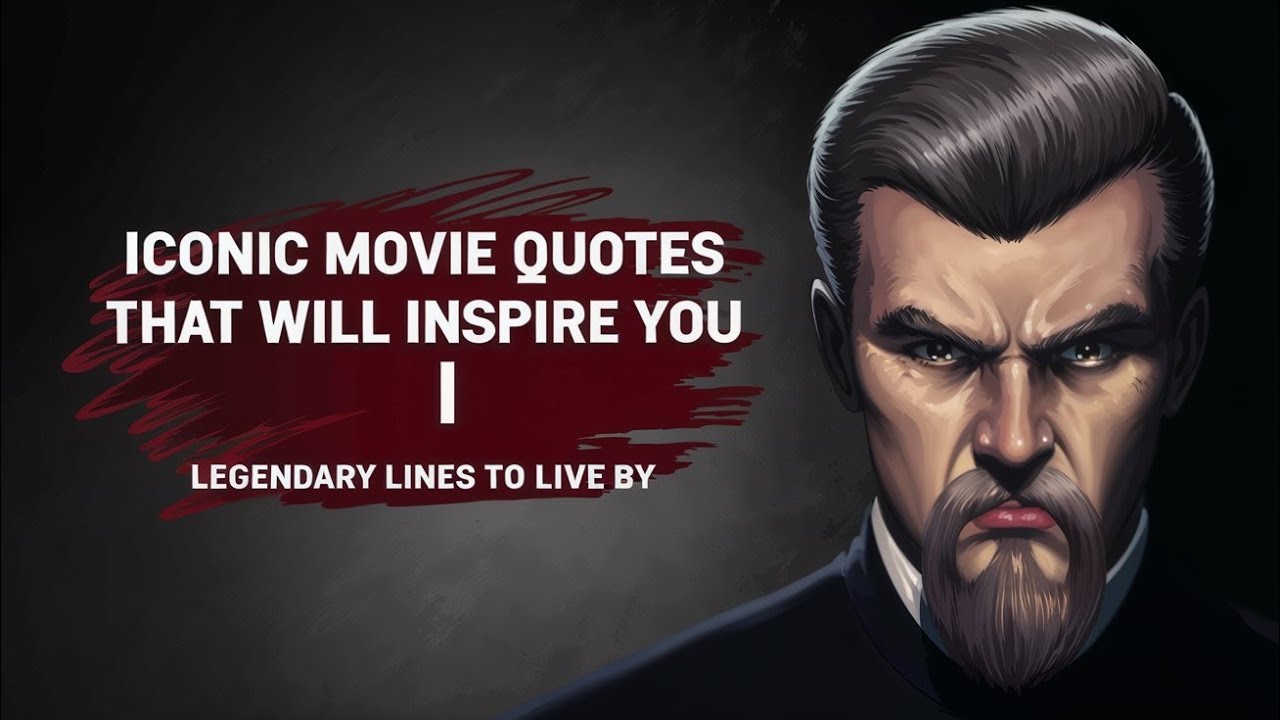 Iconic Movie Quotes That Will Inspire You | Legendary Lines to Live By ...