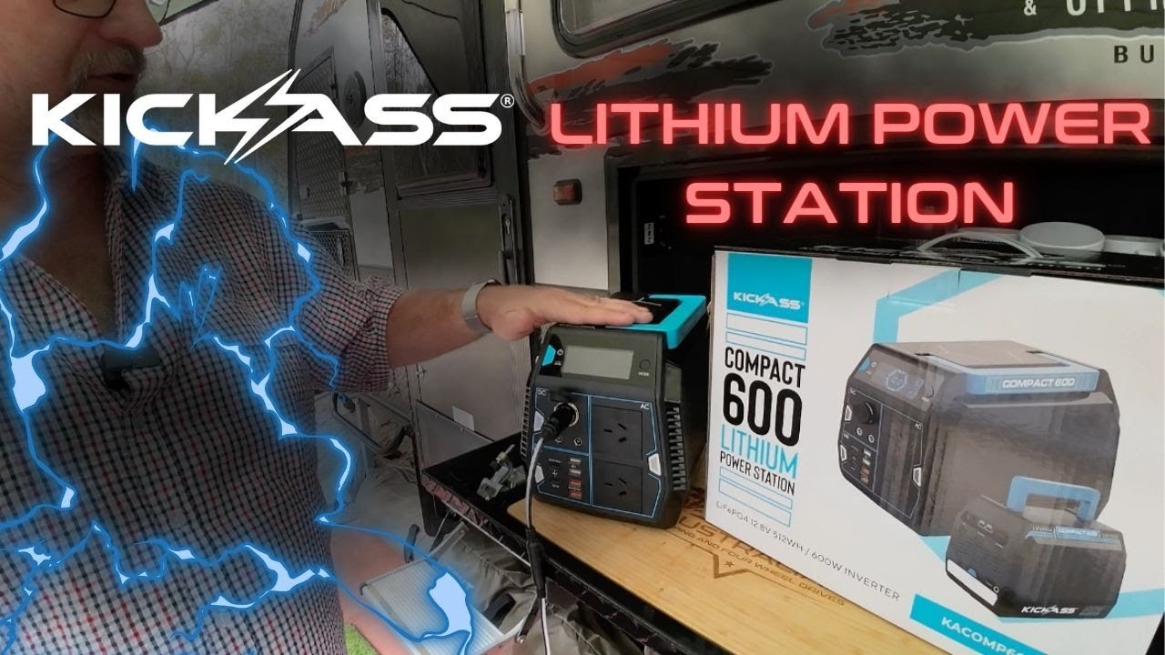 KickAss Portable Power Supply - Providing power when on the road - YouTube