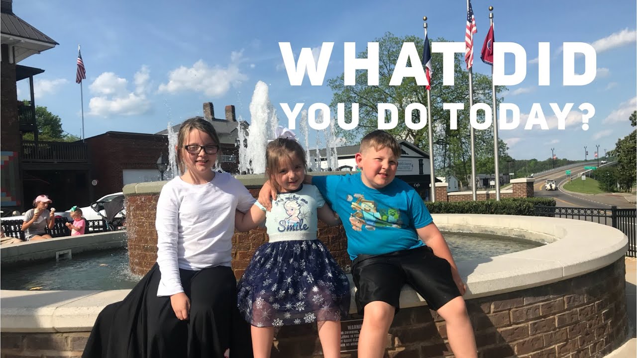 What did you do today?? - YouTube